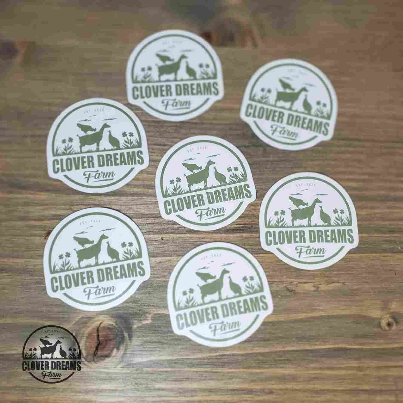 Clover Dreams Sticker